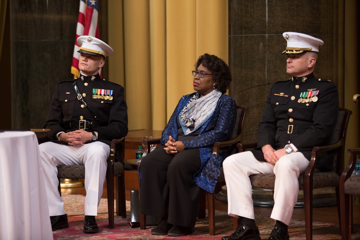 Chaplain Davis at Columbia Grad & US Navy Commissioning | Office of the ...