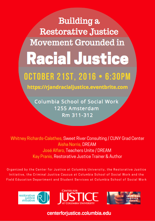 Building a Restorative Justice Movement Grounded in Racial Justice ...