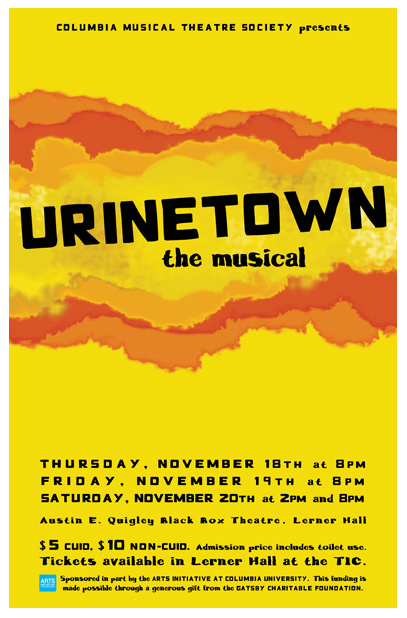 Urinetown :: Columbia Musical Theatre Society