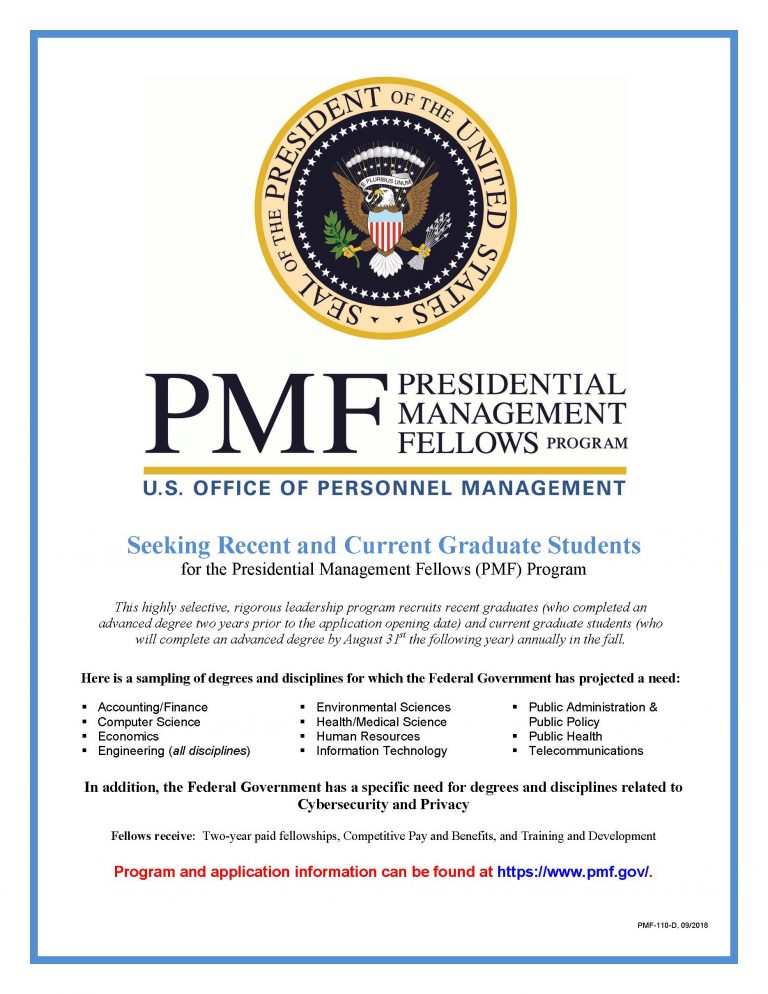 Fellowship Spotlight and Informational Webinar: 2019 Presidential ...