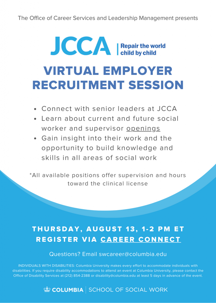 JCCA - Office of Career and Leadership Management