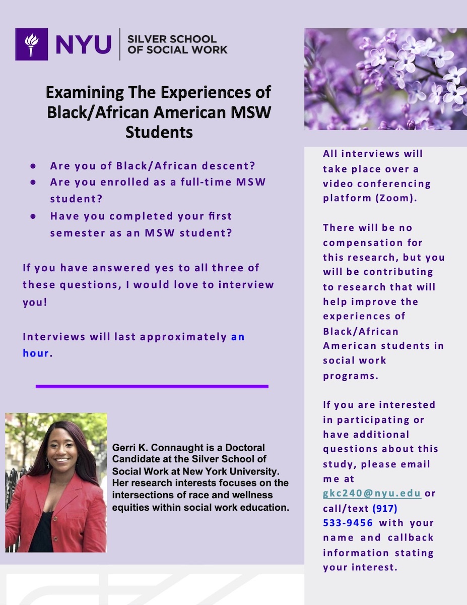 Weekly Newsletter – CSSW Office of Student Services