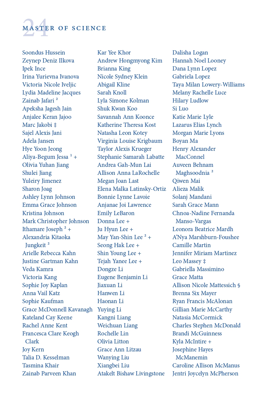 Graduation Program 2024 – CSSW Office of Student Services