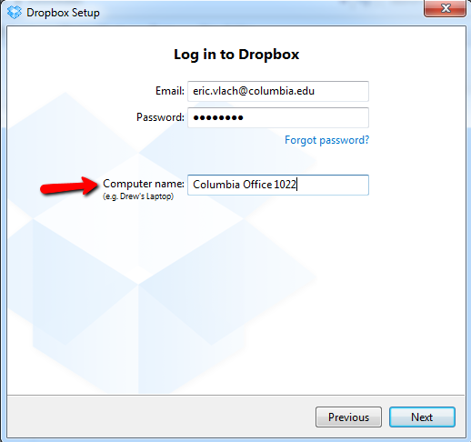 How to Install Dropbox | Eric Vlach: Arts & Science IT
