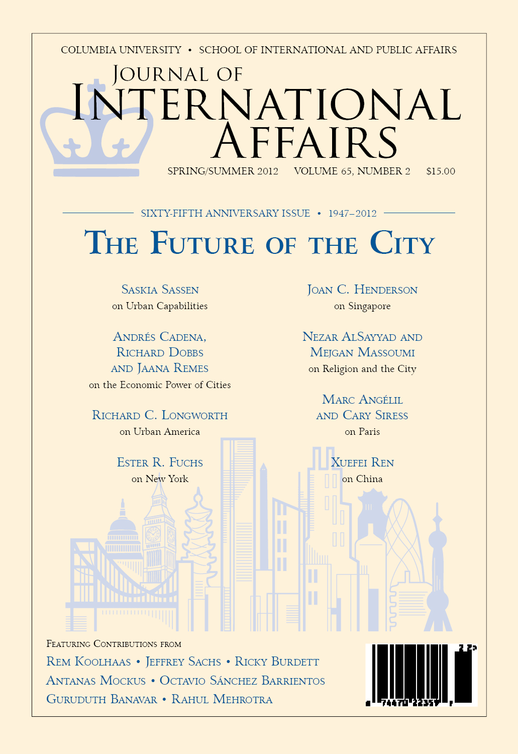 The Future Of The City Jia Sipa