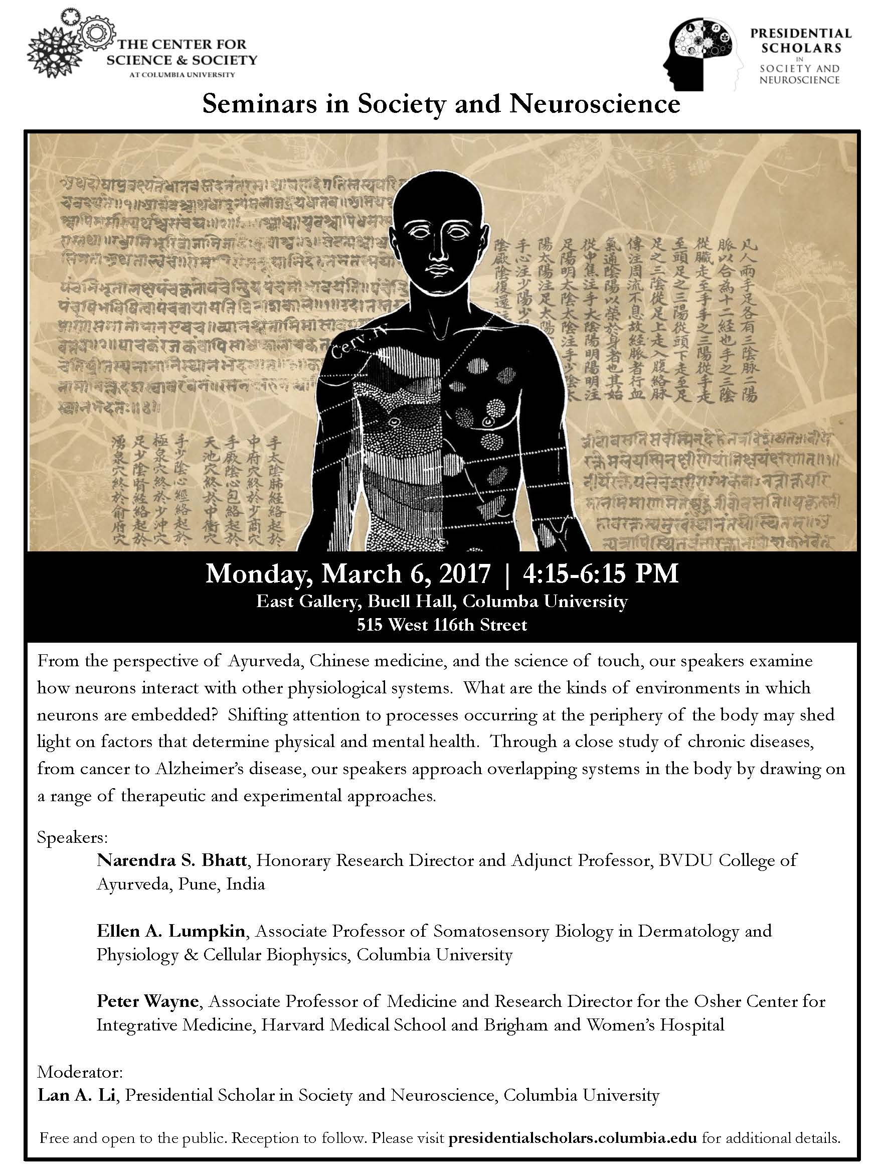 Poster - Neuroscience in the Body 2 - The Center for Science & Society ...