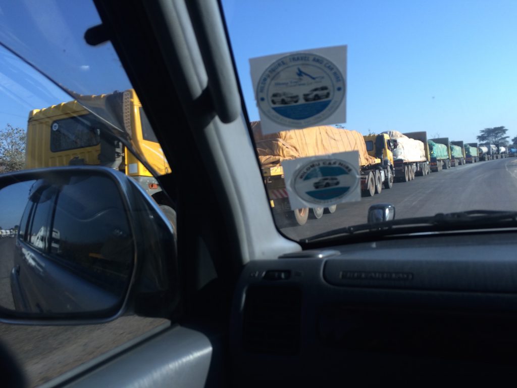 Long lines can mean shorter lives for truckers - Social Intervention Group