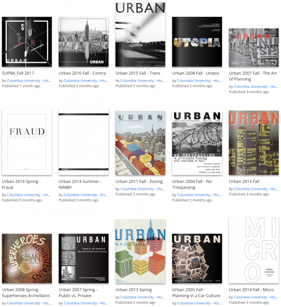 URBAN Issues available online – URBAN Magazine
